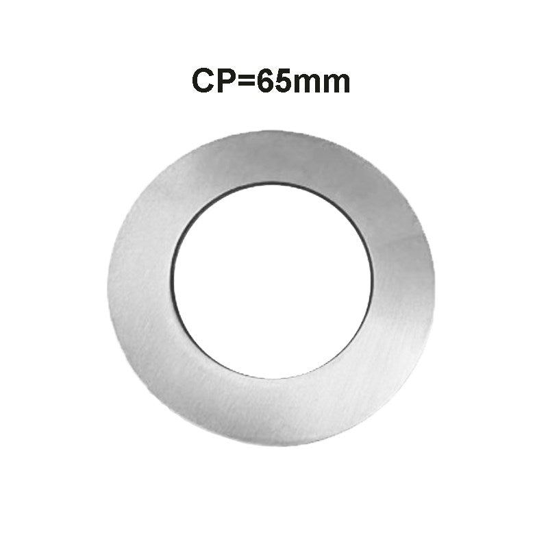 Chrome Round Cover Plate 65mm – trade-suppliers