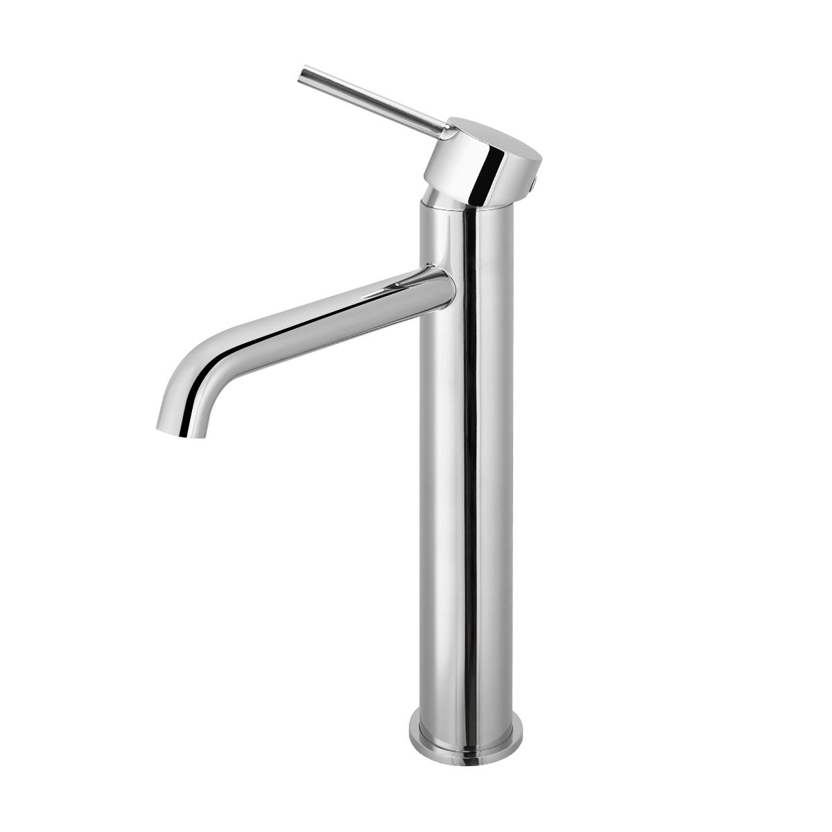 LUCID PIN Series Round Chrome Tall Basin Mixer – trade-suppliers